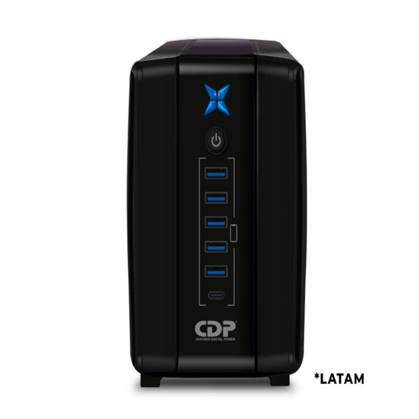 Ups Cdp R-upr758 750va/375w 8 Tomas Interactiva Regulador Bateria Sup ...